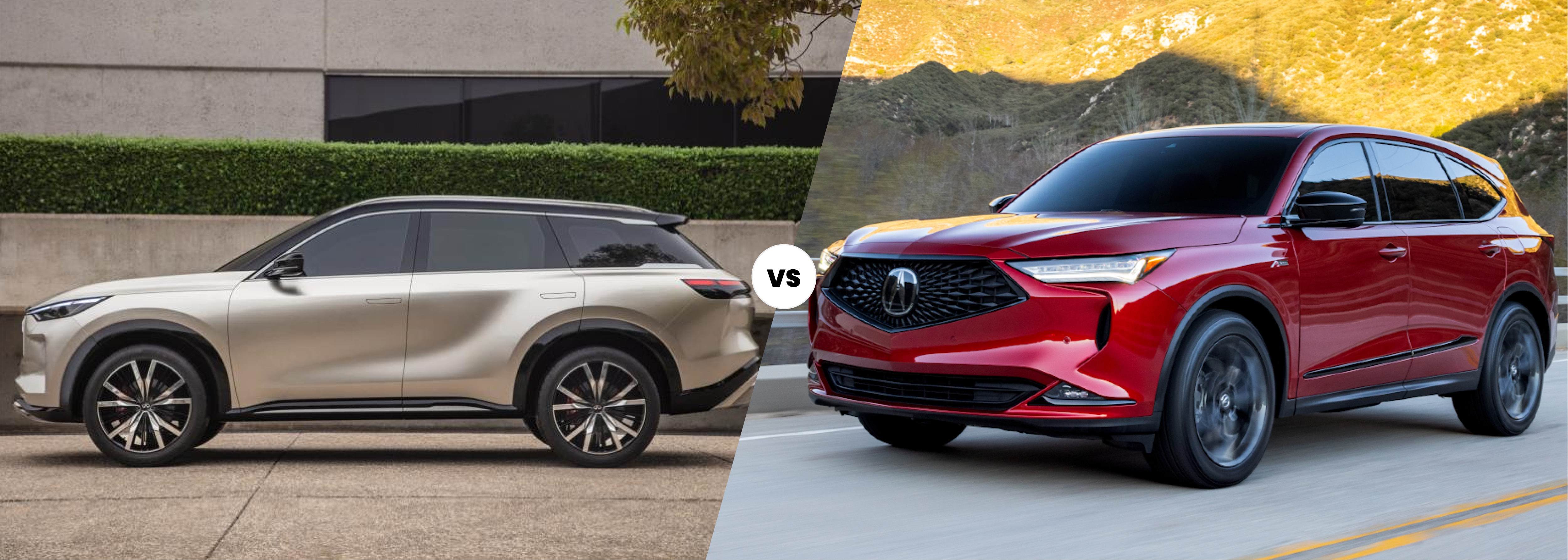 2022 Acura MDX vs. 2022 INFINITI QX60 | Luxury SUVs in Long Island City