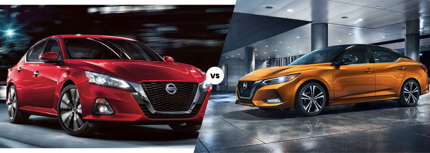 2023 Nissan Sentra vs. Altima | Tom Peacock Nissan