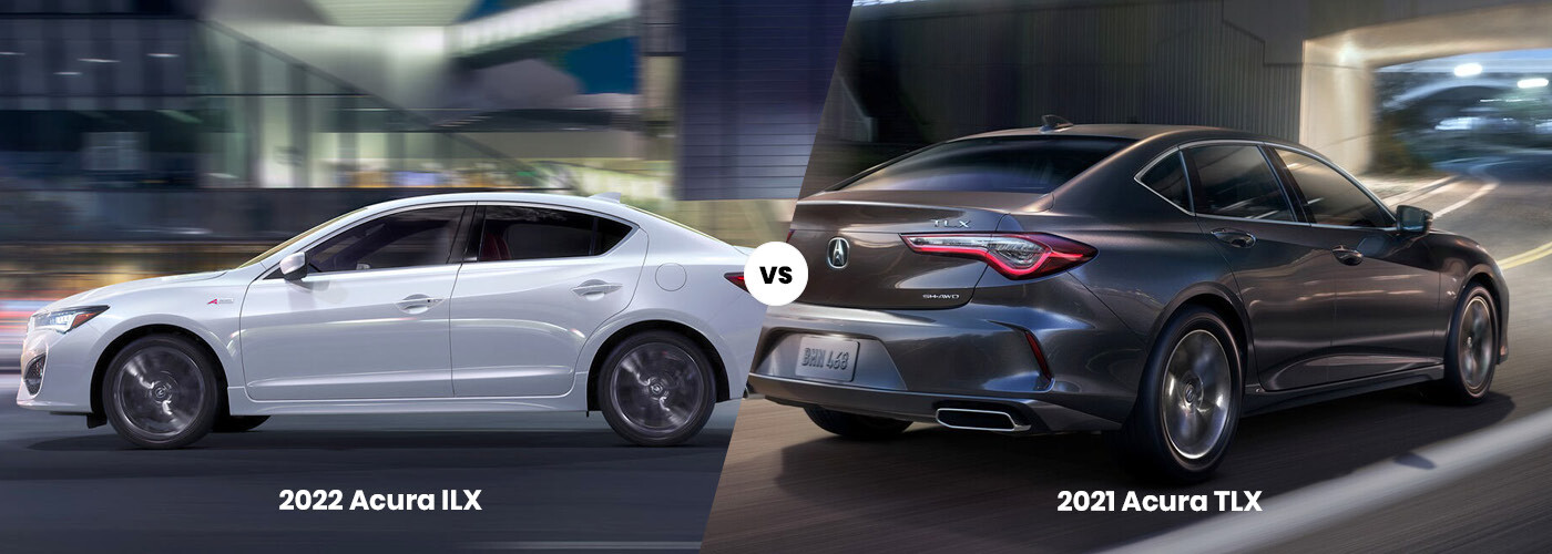 2022 Acura ILX vs. 2021 TLX | Hopkins Acura