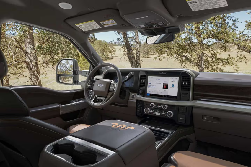 2025 Ford F-250 Interior Highlights | Cornerstone Ford