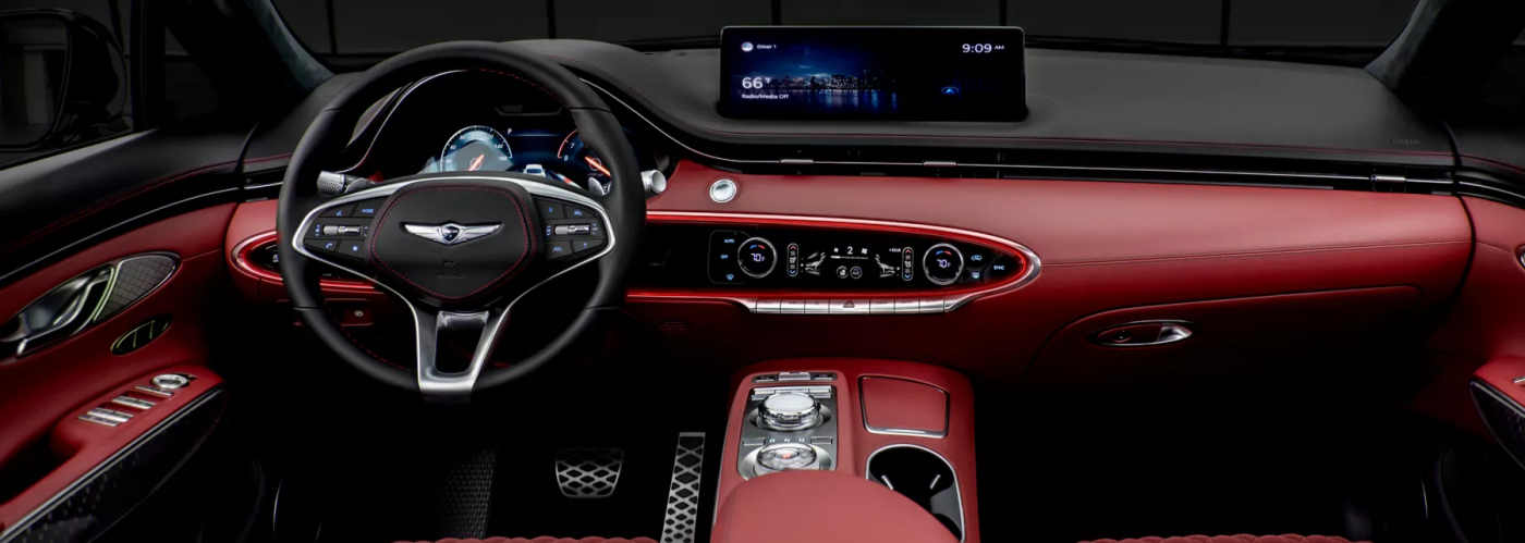 2025 Genesis GV70 Technology: Safety, Infotainment & More | White Plains