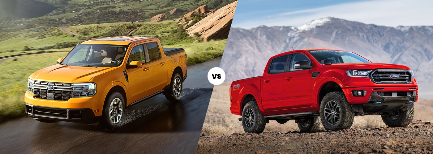 2023 Ford Maverick vs. 2023 Ford Ranger | Sam Leman Ford