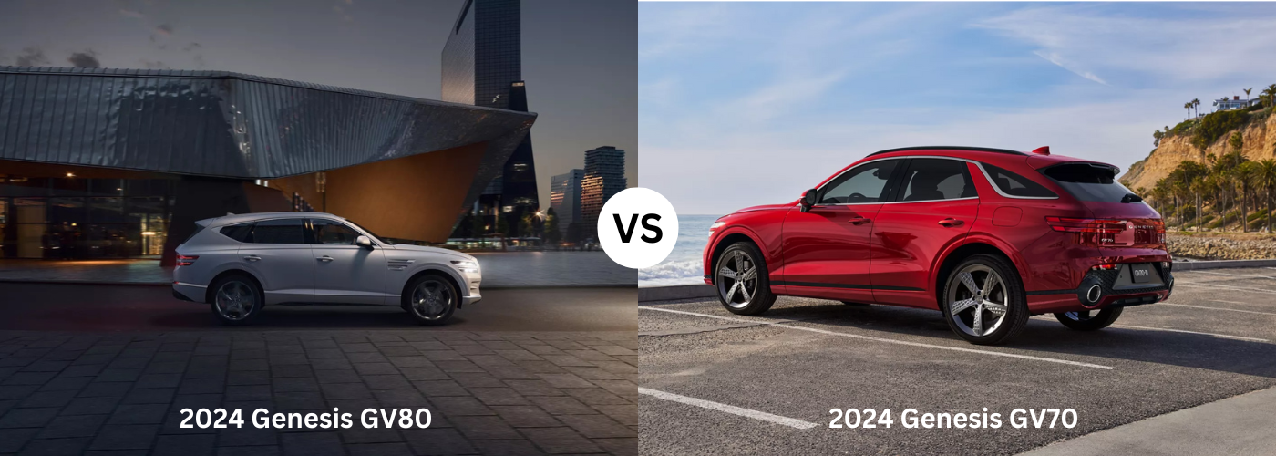 2025 GV70 vs. GV80: Specs, Towing & MPG Comparison