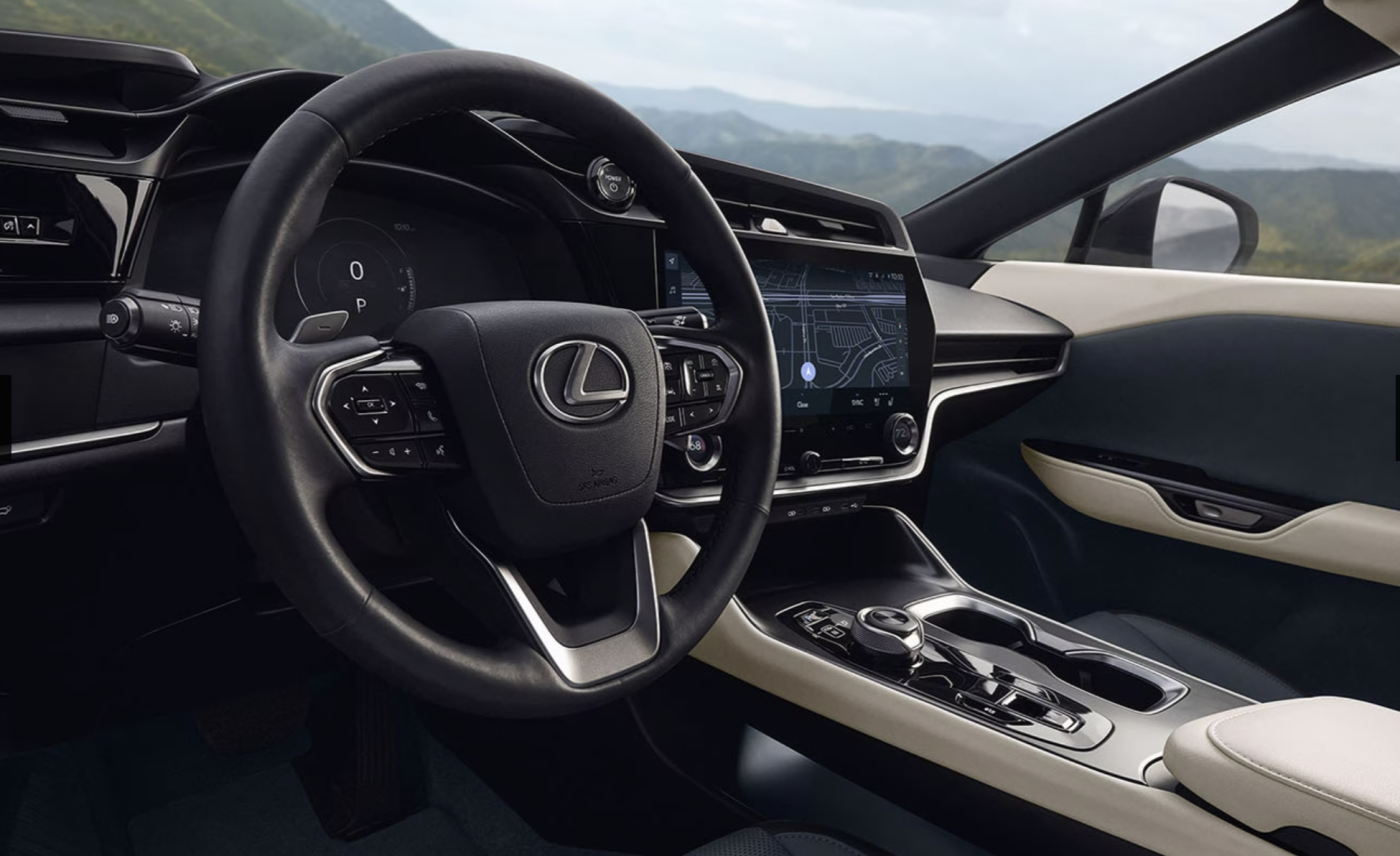 2023 RZ-450e Interior | Lexus of Cherry Hill
