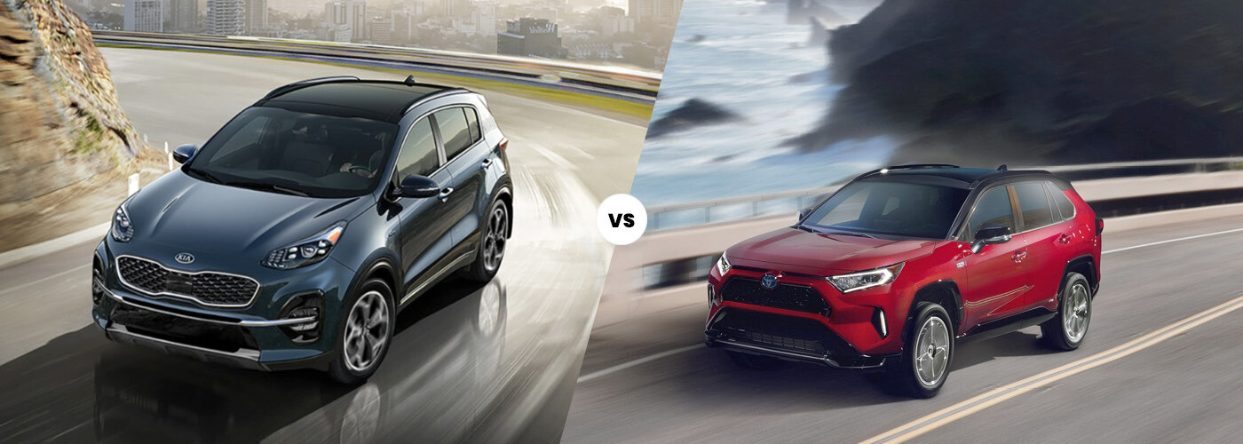 2022 Kia Sportage vs. 2021 Toyota RAV4 | Suntrup Kia South