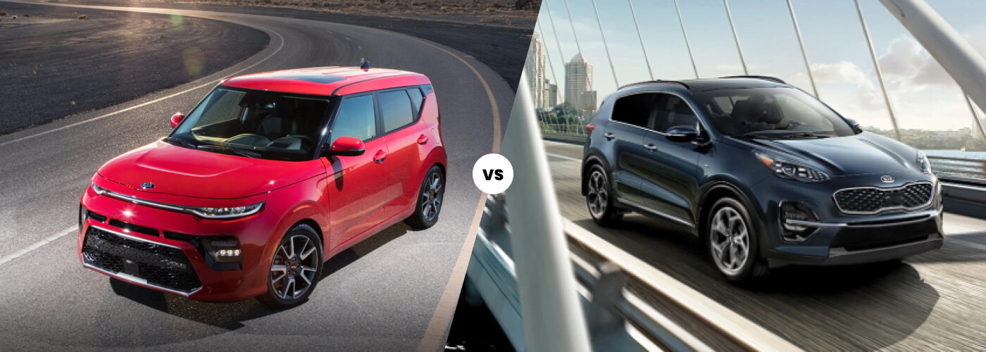 2023 Kia Soul vs. Kia Sportage Comparison | Bob Moore Auto Group
