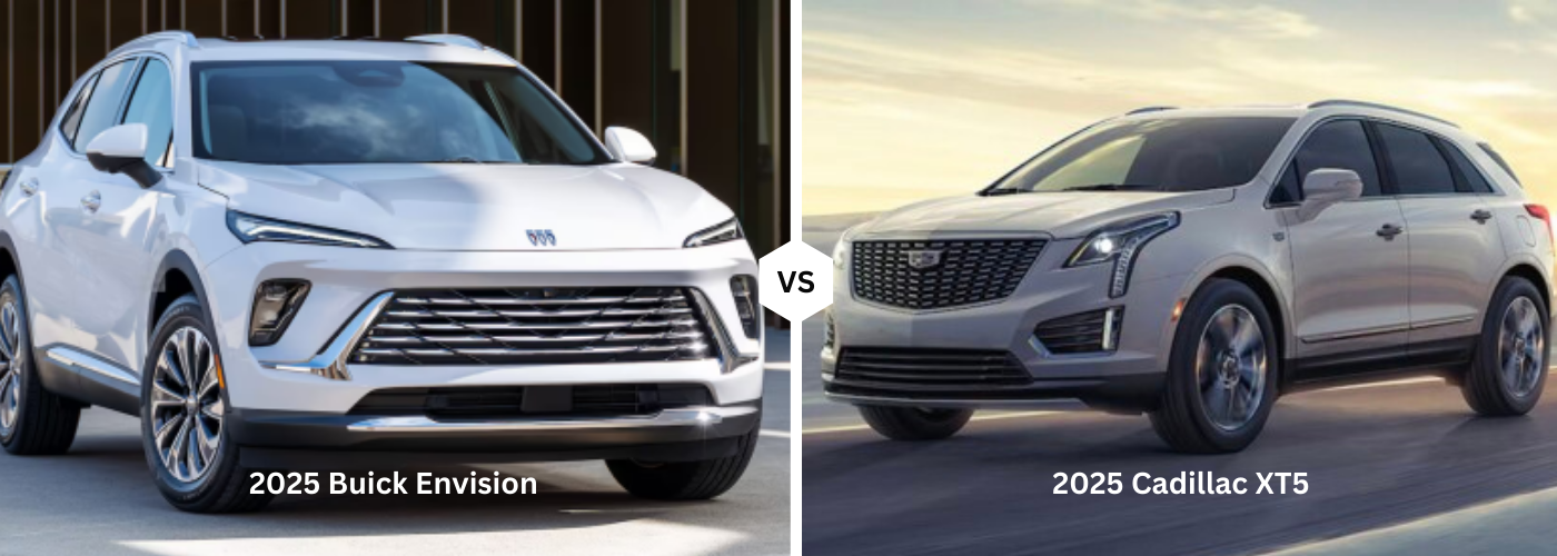 2025 Buick Envision vs. Cadillac XT5 | Hadwin-White Buick GMC, Inc.