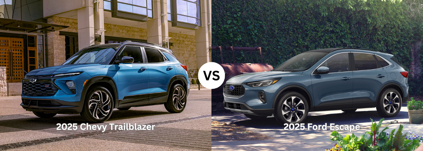2025 Chevy Trailblazer vs. 2025 Ford Escape | Cornerstone Chevrolet