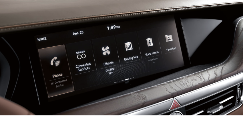 Navigating the Infotainment System in the G90 | Genesis of Southwest Omaha