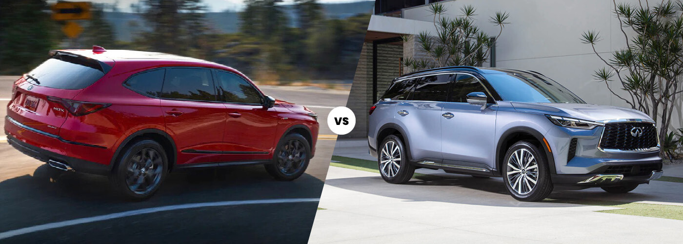 2022 Acura MDX vs. 2022 INFINITI QX60 | Luxury SUVs in Redwood City